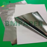 China 65gsm 68gsm Embossed Texture Glass Beer Bottle Matellize Wet Strength Paper for sale