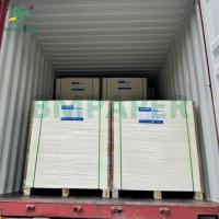 China 1mm 1.5mm Fast Absorbent White Coaster Board For Beermat 800 x 1200mm for sale