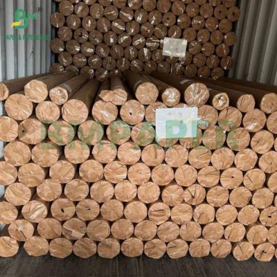 China 60gsm High Quality Striped Kraft Paper Roll 762mm Wide X 200m 237m 500m for sale