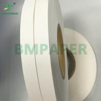 China 32mm 25gsm 34gsm White Kraft Paper For Individual Straw Packaging for sale