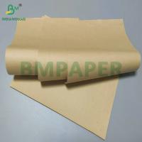 China Wood Pulp High Strength 60g 80g Brown Kraft Paper Roll For Paper Bags for sale