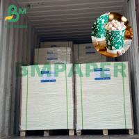 China 230gsm 15g PE Recyclable Good Stiffness Cup Stock Cardboard For Hot Drink for sale