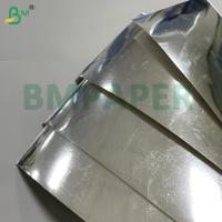 China 230gsm Silver Glossy Cardboard High Stiffness Fold & Scratch Resistance For Luxury Packaging Greeting Cards for sale