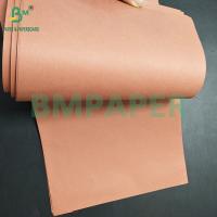 China 66gsm 70gsm Uncoated Pink Butcher Paper Roll For Barbecue 60cm*50m for sale