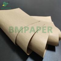 China 600mm Jumbo Roll 60gsm 70gsm Brown Kraft Paper For Making Bags for sale