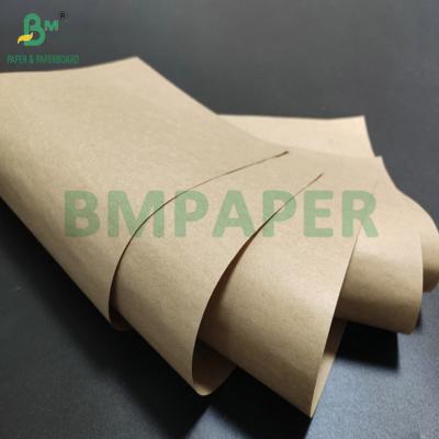 China 600mm Jumbo Roll 60gsm 70gsm Brown Kraft Paper For Making Bags for sale