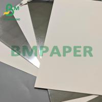 China 325gr 425gr Foldable Matte Silver Packaging Paper For Gift Packaging for sale