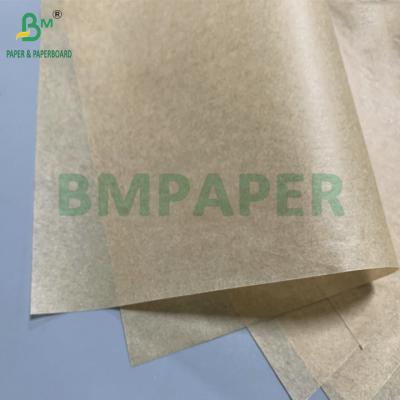China 35gsm 45gsm Non-stick Baking Brown Parchment Paper Oilproof Paper for sale
