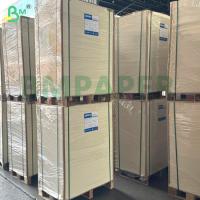China 120g 140g 170g flexibility waterproof High strength extensible kraft paper For Shopping Bag rice bag for sale