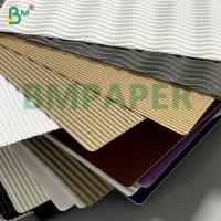 China 1mm Corrugated Structure Colour Anti-Deformation Corrugated Paper For Handicrafts & DIY Logistics & Shipping for sale