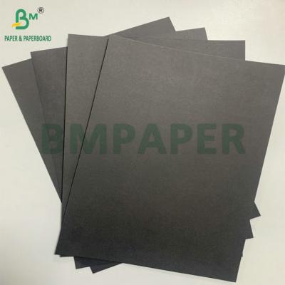 China Good Strengh Heavyweight 350gsm 400gsm Black Cardboard For Gift Box for sale