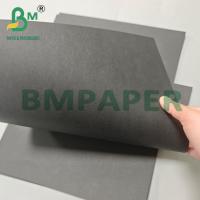 China 70x100cm Good Strength Black Cardboard 1.5mm Thick For CD Packaging for sale