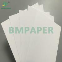 China 100% Virgin Thick 400gsm 420gsm Bleached SBS Paperboard Uncoated 2 Sides for sale