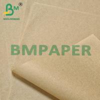 China 30/35/38gr Eco Friendly Brown Sandwich Wrapping Paper For Takeaway Boxes for sale