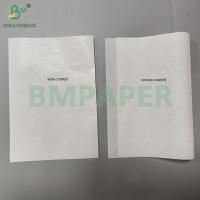 China 30gsm 35gsm White Uncoatd Wax Based Paper For Wrapping Fried Foods for sale