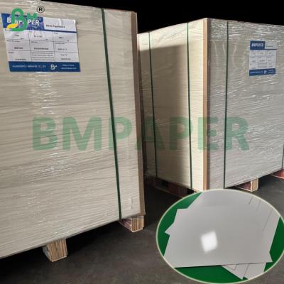 China 275g + 15g PE Coated White Paperboard For Frozen Seafood Package 1000 x 700 mm for sale