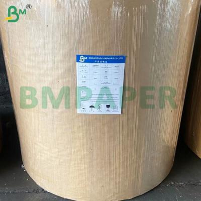 China 35Gsm One Side Glossy MG White Kraft Paper Sheets for Paper Bags for sale