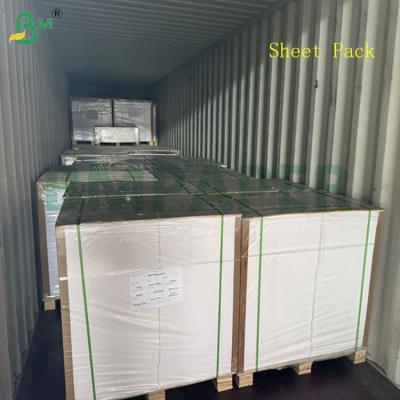 China 245Gram 265gsm Kit6 1 Side Coating Greaseproof Cardboard For French fries box 70x100cm for sale