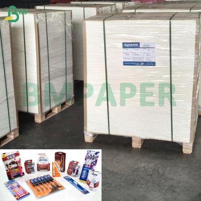 China 350gsm 400gsm White Blister Cardboard For Stationery Packaging 800 x 1000mm for sale