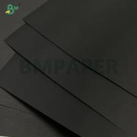 China 110gsm 100% Virgin Pulp Black Kraft Paper For Macking Cards for sale