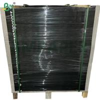 China 180gsm 230gsm Black Card Paper For Garment Label Good Stiffness 70 x 100cm for sale