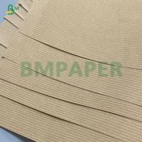 China 70gsm Smooth Brown Stripped Kraft Paper Sheets for Packing for sale