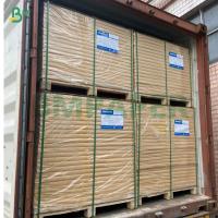 China 60gsm Flexible Protectiion Wrap Stripped Kraft Paper In Roll for sale