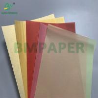 China Translucent Waterproof 50g - 130g Colorful Tracing Paper Used To Make Gift Box Decoration for sale