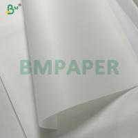 China 83g White Abrasion Resistance Tracing Paper Roll 55yd for Drafting for sale