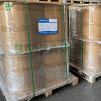 China 70grs 80grs Glossy White C1S Label Art Paper  800mm In Roll for sale