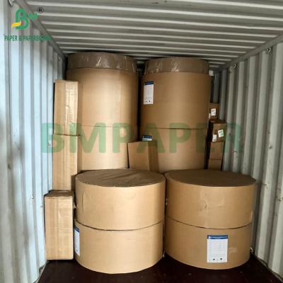 China 90cm 100cm Reel 55gram 70gram Coating Thermal Paper For Making Tickets for sale