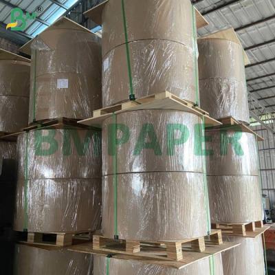 China Single Sided Glazed Kraft Paper 35gsm Bleached White MG Paper for sale