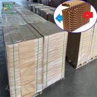 China 95gsm 110gsm Highly Water Absorption Cooling Pad Kraft Paper For Greenhouse Using 31 x 43inch for sale