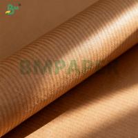 China 70g 80g Brown One Side Glossy Stripped Kraft Paper For Food packaging for sale
