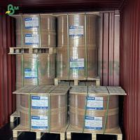 China High Tear Resistance Machine Glazed Striped Kraft Paper 60-80gsm For Gigt Wrapping for sale