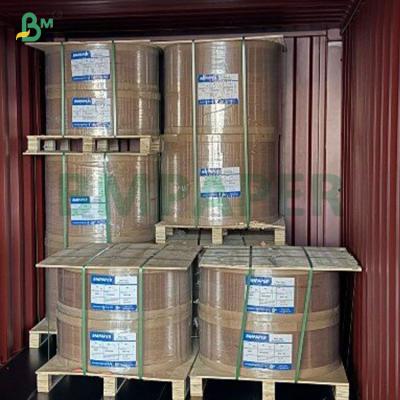 China High Tear Resistance Machine Glazed Striped Kraft Paper 60-80gsm For Gigt Wrapping for sale