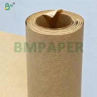 China 50gsm 60gsm High Folding Resistance Machine Glazed Stripped Kraft Paper Rolls For Wrapping for sale