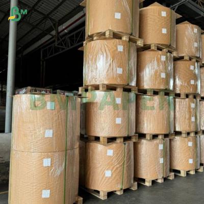 China High Wet Strength Cooling Pad Brown Kraft Paper 100gsm In Roll for sale