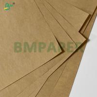 China High Wet Strength Cooling Pad Brown Kraft Paper 100gsm In Roll for sale