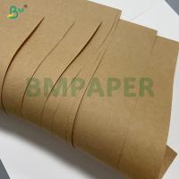 China High Wet Strength Cooling Pad Brown Kraft Paper 100gsm In Roll for sale