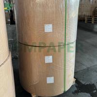 China High Wet Strength Cooling Pad Brown Kraft Paper 100gsm In Roll for sale
