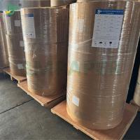 China 65g Silicone Coating Glossy Glassine Paper 215mm 1070mm In Roll for sale