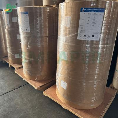 China 65g Silicone Coating Glossy Glassine Paper 215mm 1070mm In Roll for sale