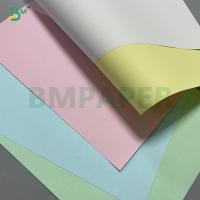 China 70g Mixed Colours 3PLY  NCR Autocopy Paper 100% Wood Pulp for sale