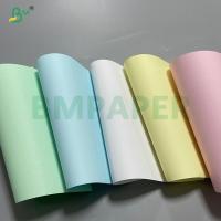 China 50-80GSM High Copy Carbon-Free NCR Paper 80GSM White / Blue / Pink / Green for sale