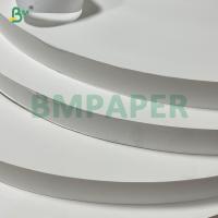 China FDA Moisture Resistance White Drinks Straw Wrapping Paper In Roll for sale