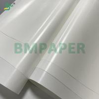China 40gsm + 10gsm Oilproof  Single - Side Glossy PE Coated Paper For Food Packing for sale