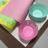 China 40g Colorful  Greaseproof  Muffin Liner Paper For Muffin Holder for sale