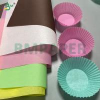 China 40g Colorful  Greaseproof  Muffin Liner Paper For Muffin Holder for sale