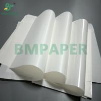 China Moistureproof 40gsm +20PE White MG Kraft Paper For Wrapping Sugar 300mm width for sale